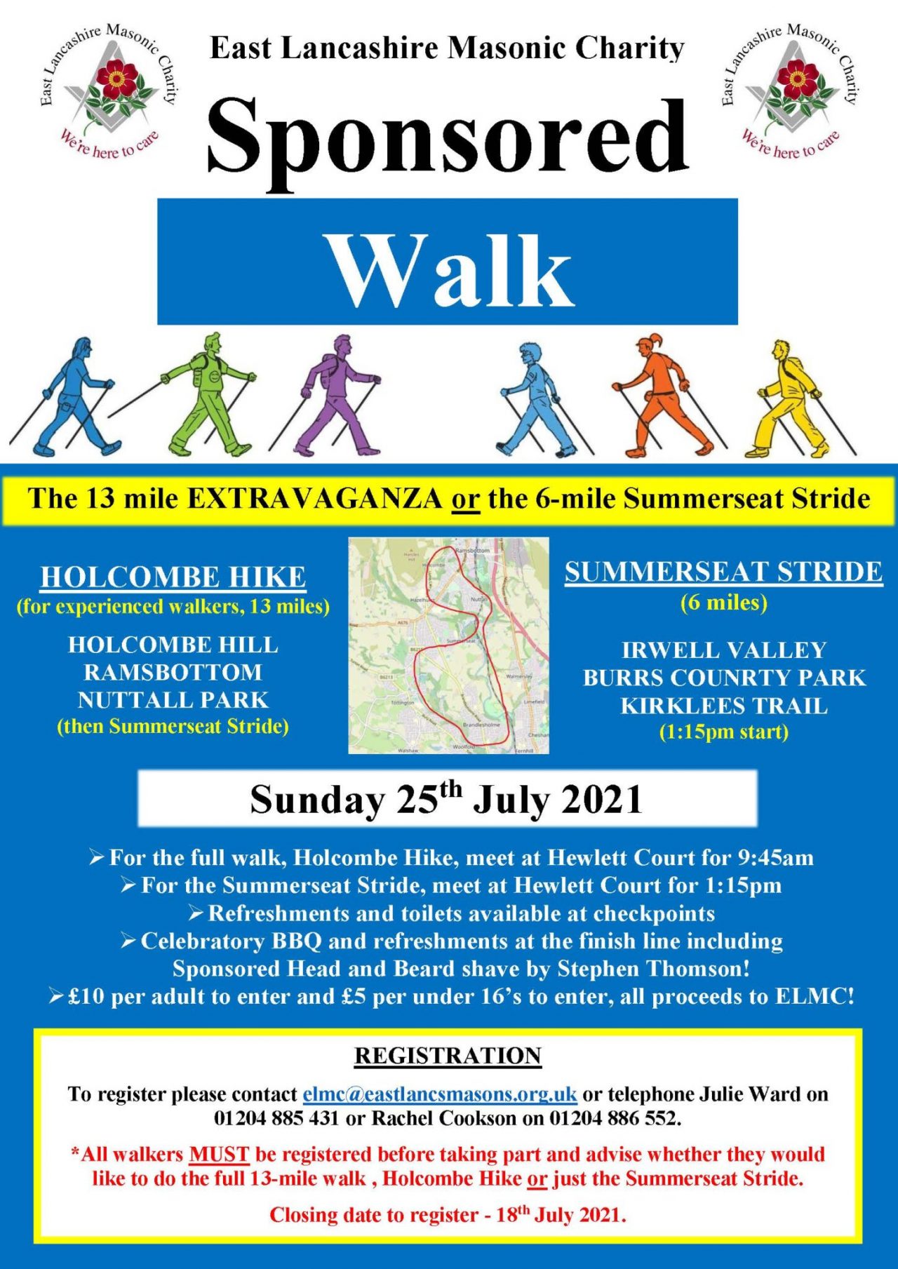ELMC Sponsored Walk – Come and Join Us! | The Home Of City Masons