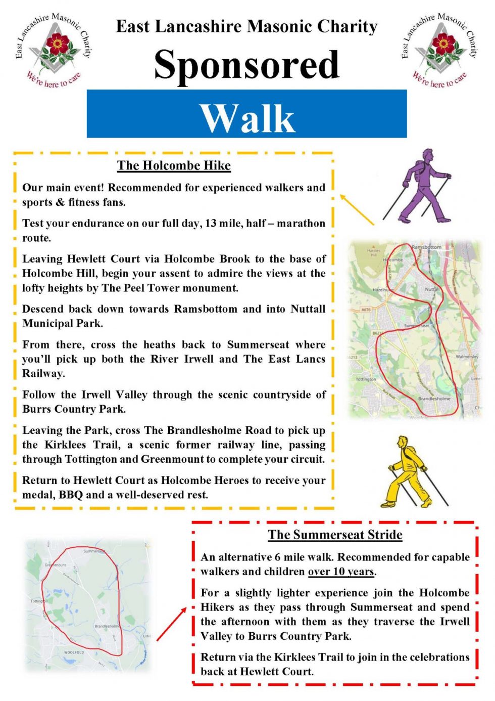 ELMC Sponsored Walk – Come and Join Us! | The Home Of City Masons