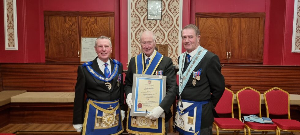 Manchester Mason Celebrates 50 Years! Derek Bryant | The Home Of City ...